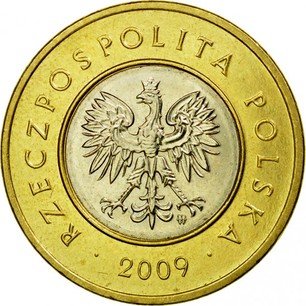 Polish Bi-Metallic 2 Zlote "Circulation Coin" 1994-2024 Y# 283 ...