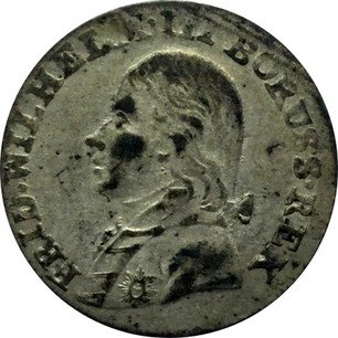 Polish Billon 3 Groschen "Prussian Possession" 1800-1807 C# 60 ...