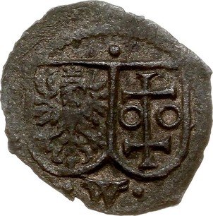 Polish Silver Denare "Fraustadt Coin" 1608-1610 KM# 8 | coinscatalog.NET