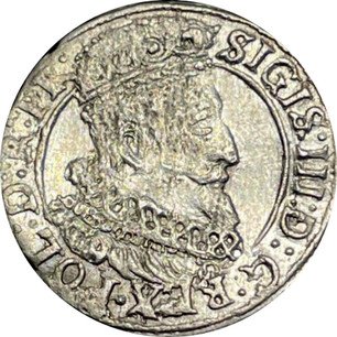 Polish Silver Grosz "Sigismund III" 1623-1627 KM# 11 | coinscatalog.NET