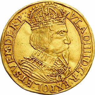 Polish Gold 1 Ducat "Thorn City" 1635 KM# 22.1b | coinscatalog.NET