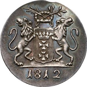 Polish Silver 1 Grosz "Marshal Lefebvre French Occupation. Trial Strike ...