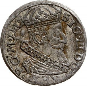 Polish Silver 1 Grosz "Sigismund III. Rider" 1626-1627 | coinscatalog.NET