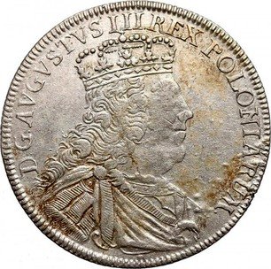 Polish Silver 1 Tymf "August III" 1752-1753 | coinscatalog.NET