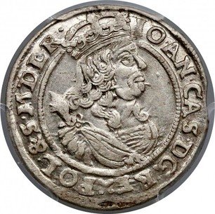 Polish Silver 6 Groszy "John II Casimir Vasa" 1666-1667 | coinscatalog.NET
