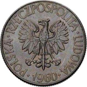 Polish Nickel 10 Zlotych "Tadeusz Kosciuszko. Proba" 1960 KM# Pr70 ...