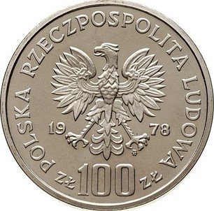 Polish Silver 100 Zlotych "Interkosmos '78. Trial Strike" 1978 KM# Pr337 | coinscatalog.NET