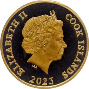 Cook Islands 1/2 Oz Gold 100 Dollars "Phoenix" 2023 | coinscatalog.NET