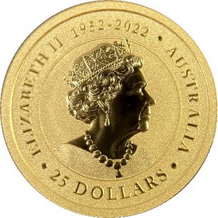 Australian 1/4 Oz Gold 25 Dollars "Humpback Whale" 2023 | coinscatalog.NET