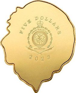 Niuean Gold 5 Dollars "Lion" 2023 | coinscatalog.NET