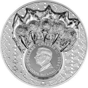Cook Islands Silver 5 Dollars "Polar Bear" 2024 | coinscatalog.NET