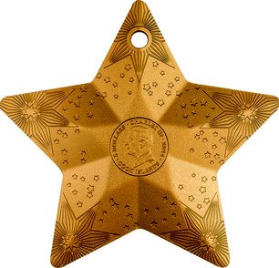 Cook Islands Gold plated Silver 5 Dollars "Starry Sky" 2024 ...