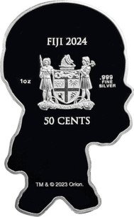 Fijian 1 Oz Silver 50 Cents "Robocop" 2024 | coinscatalog.NET