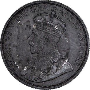 Canadian One Dollar "George V. Pattern" 1911 KM# P16 | coinscatalog.NET