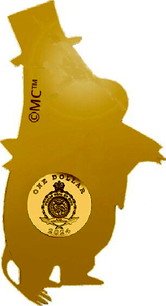 Niuean Gold One Dollar "Moomin. Moominpappa" 2024 | coinscatalog.NET