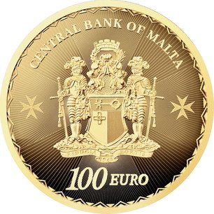Maltese 1 Oz Gold 100 Euro "Maltese Cross" 2024 KM# 266 | coinscatalog.NET