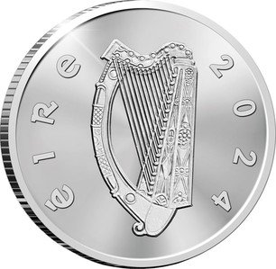 Irish Silver 15 Euro "1500 Years Since Death of St. Brigid" 2024 ...