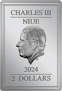 2 Dólares de Plata de 1 Oz de Niue "Patronus. Ron Weasley" 2024 ...