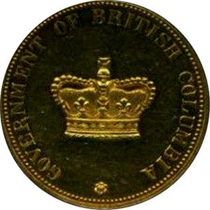 Canadian Gold 20 Dollars "British Columbia. Pattern" 1862 ...