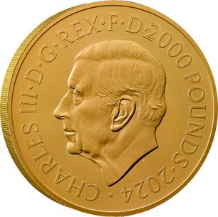Great Britain Gold 2000 Pounds "The Waterloo Medal Allied Leaders" 2024 ...