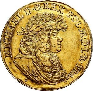 Polish Gold 3 Ducats "Coronation. Michael I" 1669 | coinscatalog.NET