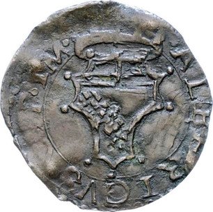 Italian 1 Quattrino "Alberic I" 1568-1623 | coinscatalog.NET