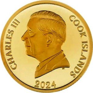 Cook Islands 1/20 Oz Gold 10 Dollars "Chinese Lunar Year of the Dragon ...