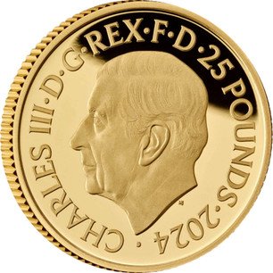 Gran Bretaña Oro 25 Libras "Paul McCartney" 2024 | coinscatalog.NET