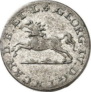 German Silver 4 Pfennige Brunswick-Wolfenbüttel / Duchy / Regular ...