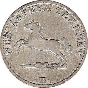 German Silver 6 Pfennig Hannover / Kingdom / Regular Coinage 1846-1851 ...
