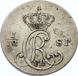 Plata alemana 5 Schilling (1/12 Speciesthaler) Schleswig-Holstein ...