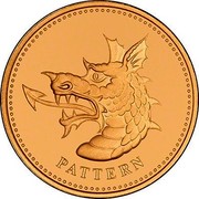 Great Britain Gold 1 Pound "Welsh Dragon" 2004 | coinscatalog.NET