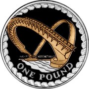 Great Britain Silver One Pound "Millennium Bridge" 2008 | coinscatalog.NET
