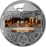 Niuean Silver 500 Dollars "The Last Supper" 2012 KM# 973 | coinscatalog.NET