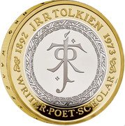 Great Britain Silver 2 Pounds "JRR Tolkien" 2023 | coinscatalog.NET